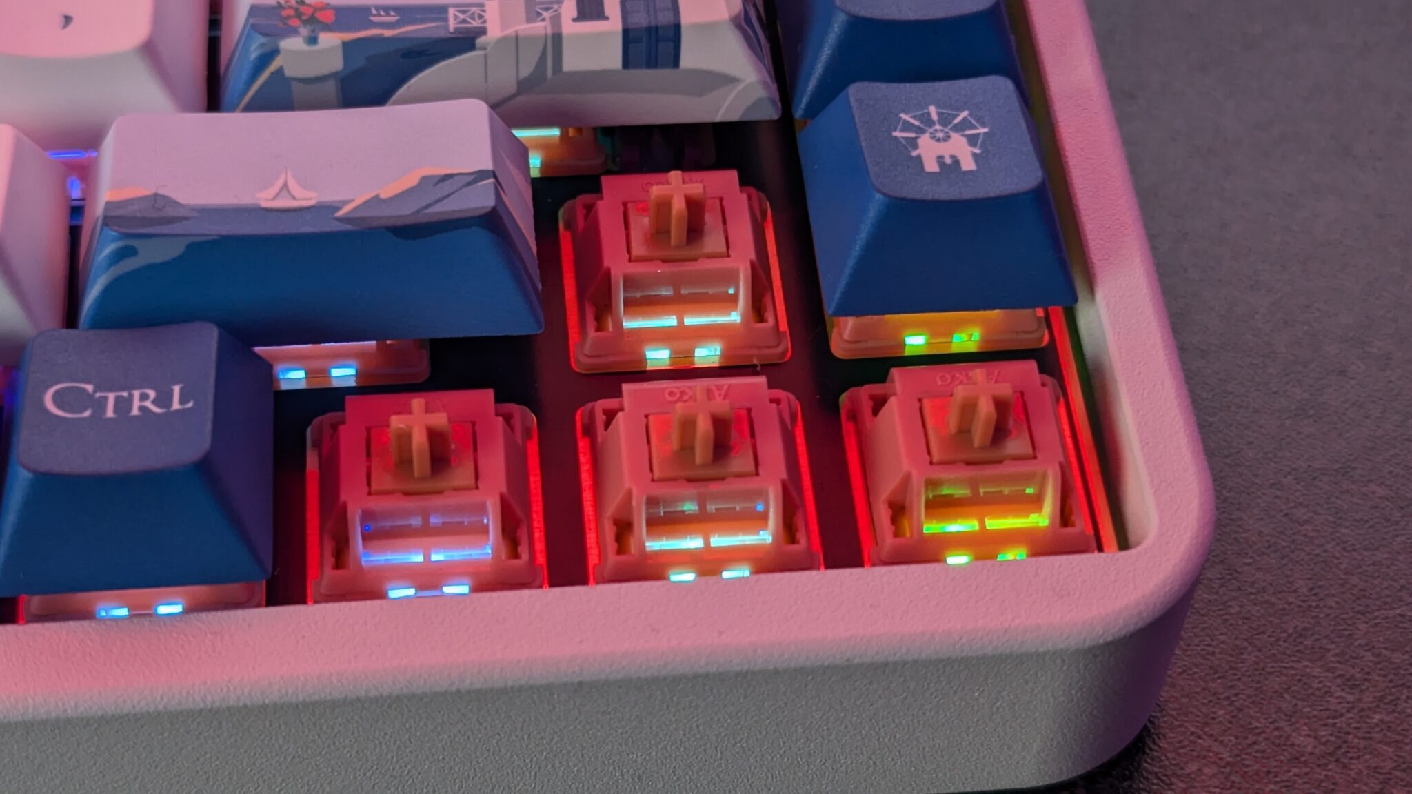 Akko JIN01 Santorini Mechanical Keyboard Review - TechNuovo | Bitesized ...